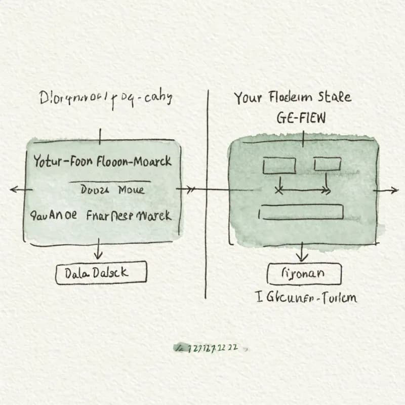 Free AI Data Flow Diagram (DFD) Maker Online | Flowova